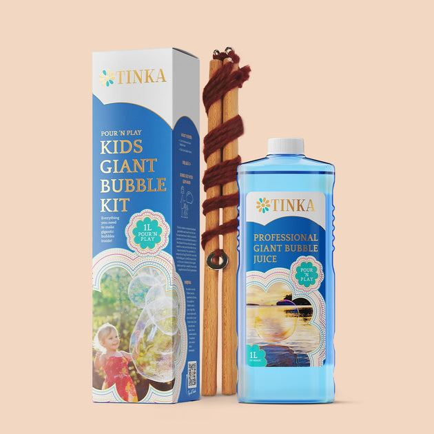Tinka Pour 'n Play Giant Bubble Range – Giant Bubbles by Tinka