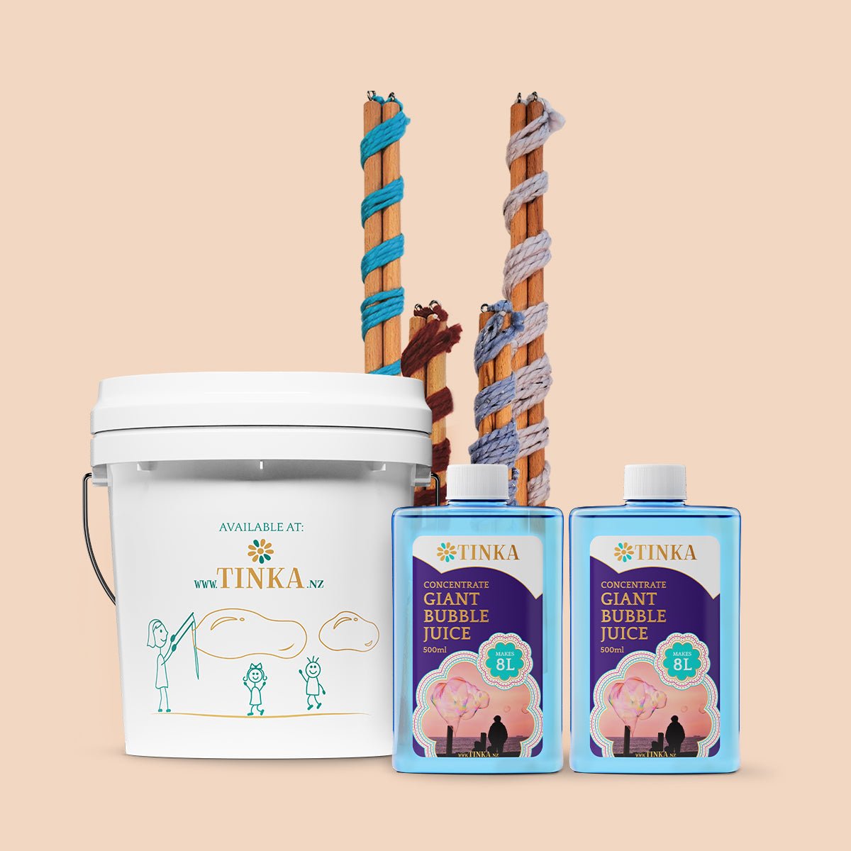 Tinka Concentrate Giant Bubble Range – Giant Bubbles by Tinka